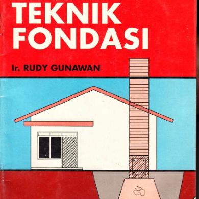 Pengantar Teknik Pondasi (Ir. Rudy Gunawan) [PDF] | Documents Community ...