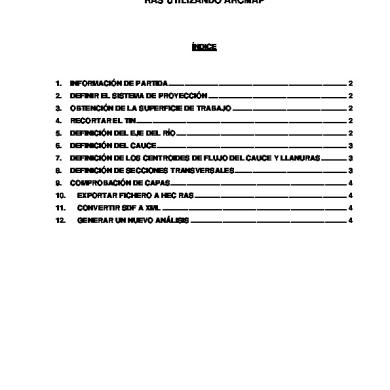 Manual Arcmap Hec Ras [PDF] | Documents Community Sharing