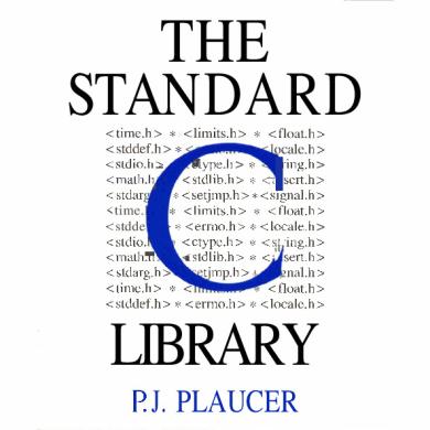 The Standard C Library.pdf [PDF] | Documents Community Sharing