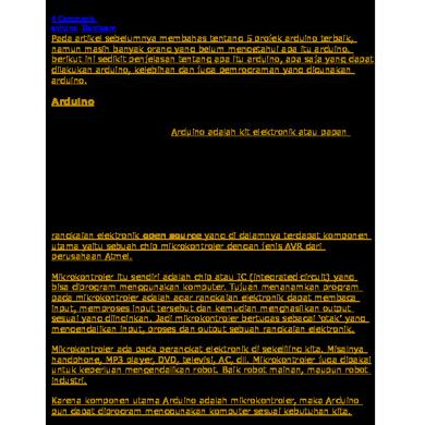 Pengertian Dan Kelebihan Arduino [PDF] | Documents Community Sharing