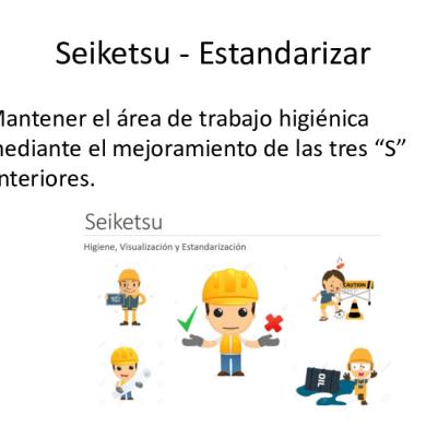 Seiketsu - Estandarizar [PDF] | Documents Community Sharing