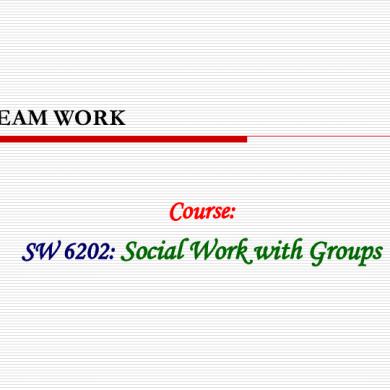 Team Work Explained [PDF] | Documents Community Sharing