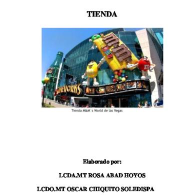 EL MERCHANDISING DE LA TIENDA.pdf [PDF] | Documents Community Sharing