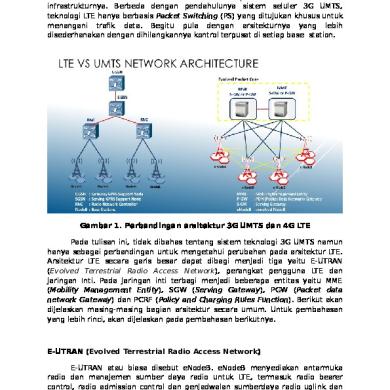Arsitektur Infrastruktur Pada Teknologi Jaringan Seluler LTE [PDF ...