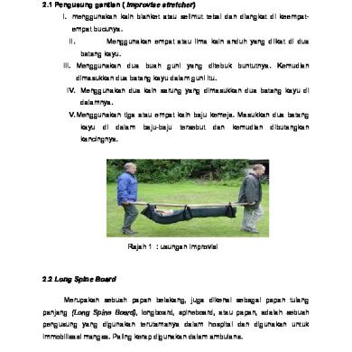 Garis Panduan Mengangkat Pesakit Dengan Selamat [PDF] | Documents ...
