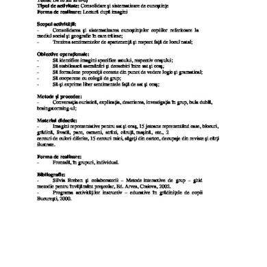 Lectie Bazata Pe Text Si Imagini [PDF] | Documents Community Sharing