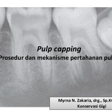 K2 - Mekanisme Pertahanan Pulpa Pada Perawatan Pulp Capping [PDF] | Documents Community Sharing