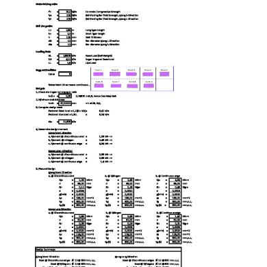 Structural Analysis Template [PDF] | Documents Community Sharing