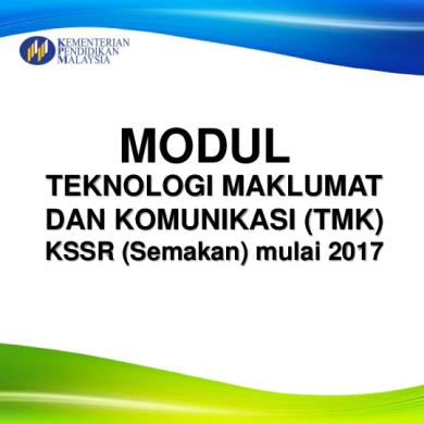 008 BPK Panduan Pelaksanaan Modul TMK [PDF] | Documents Community Sharing
