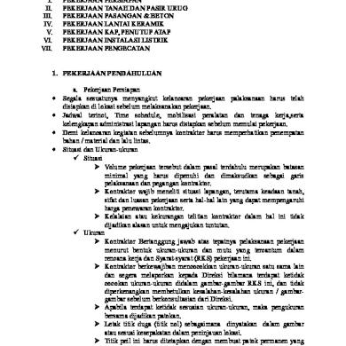 Contoh Standar Metode Pelaksanaan Pekerjaan Konstruksi Gedung [PDF ...