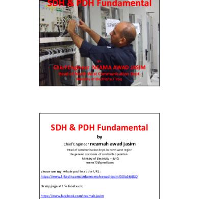 SDH & PDH Fundemantal [PDF] | Documents Community Sharing
