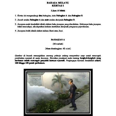 BM 1&2 PERCUBAAN SPM 1 2009 SMK SEBUYAU - Instrumen & Skema Pemarkahan ...