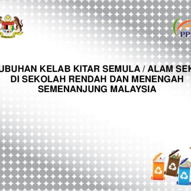 Slide Pembentangan Modul Kelab Kitar Semula TOT [PDF] | Documents Community Sharing