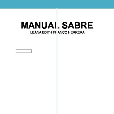 Manual Sabre [PDF] | Documents Community Sharing