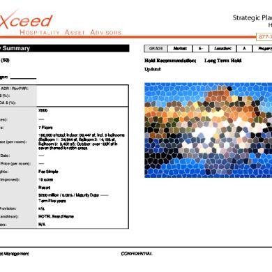 Exceed Strategic Plan Sample [PDF] | Documents Community Sharing